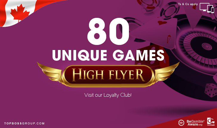 High Flyer Casino Canada - Ontario Licensed - Topboss Group 🎰