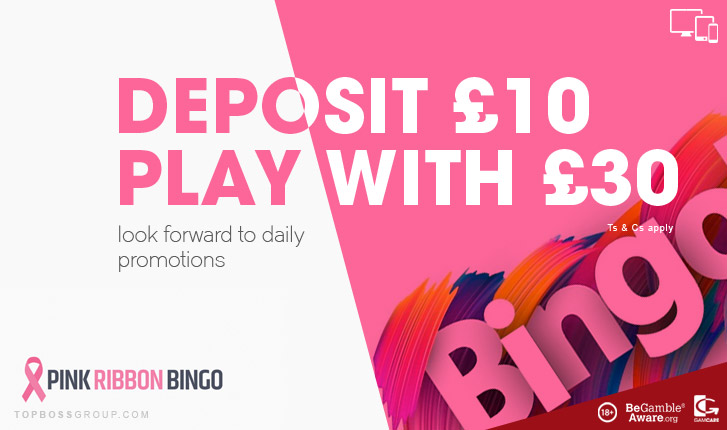 Pink Ribbon Bingo - Topboss Group 🎰